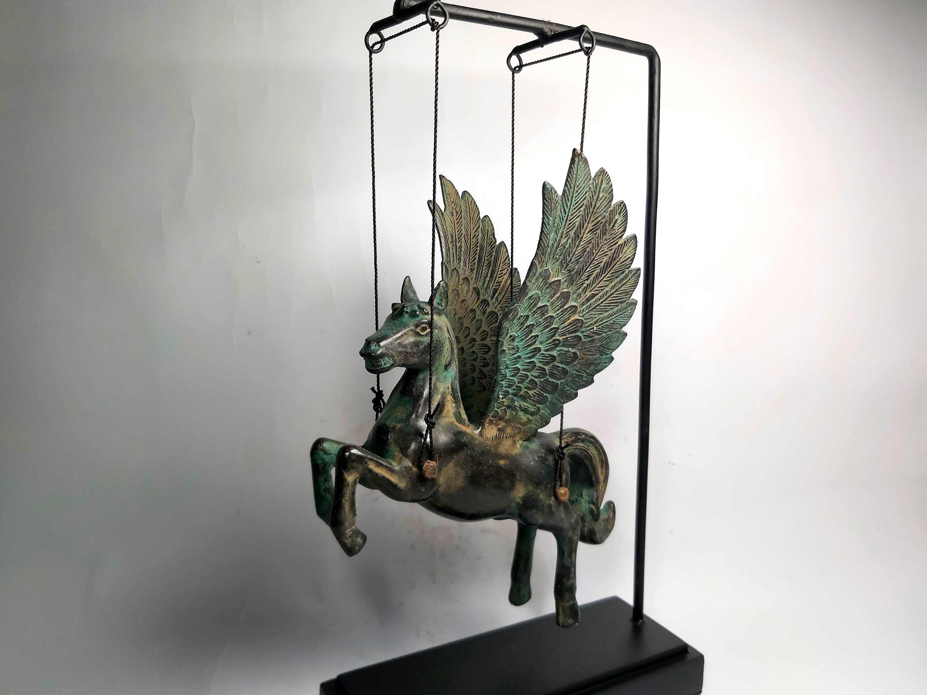 Bronze Pegasus Sculpture Pegasus Horse Statue Animal Figure | Etsy