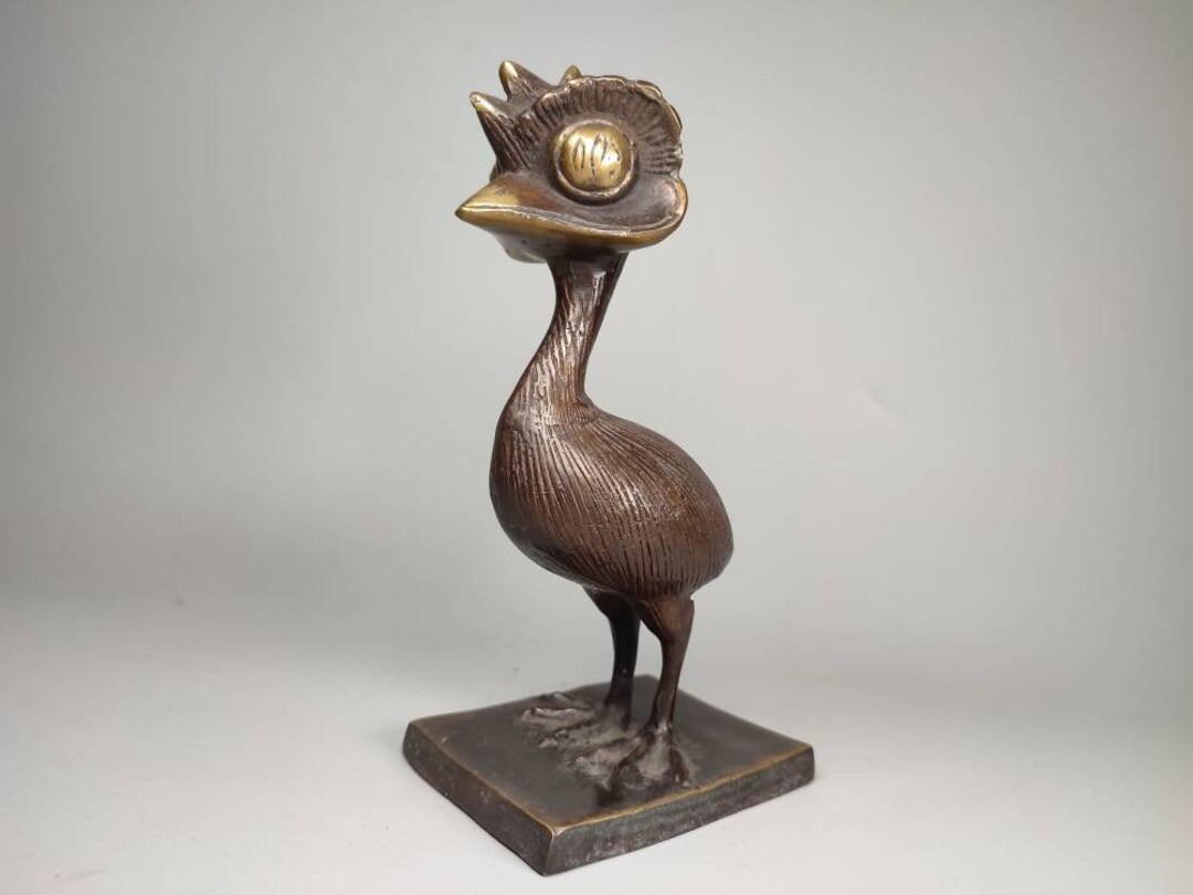 Bronze Ostrich Sculpture, Ostrich Bird Statue, World's Largest Bird ...