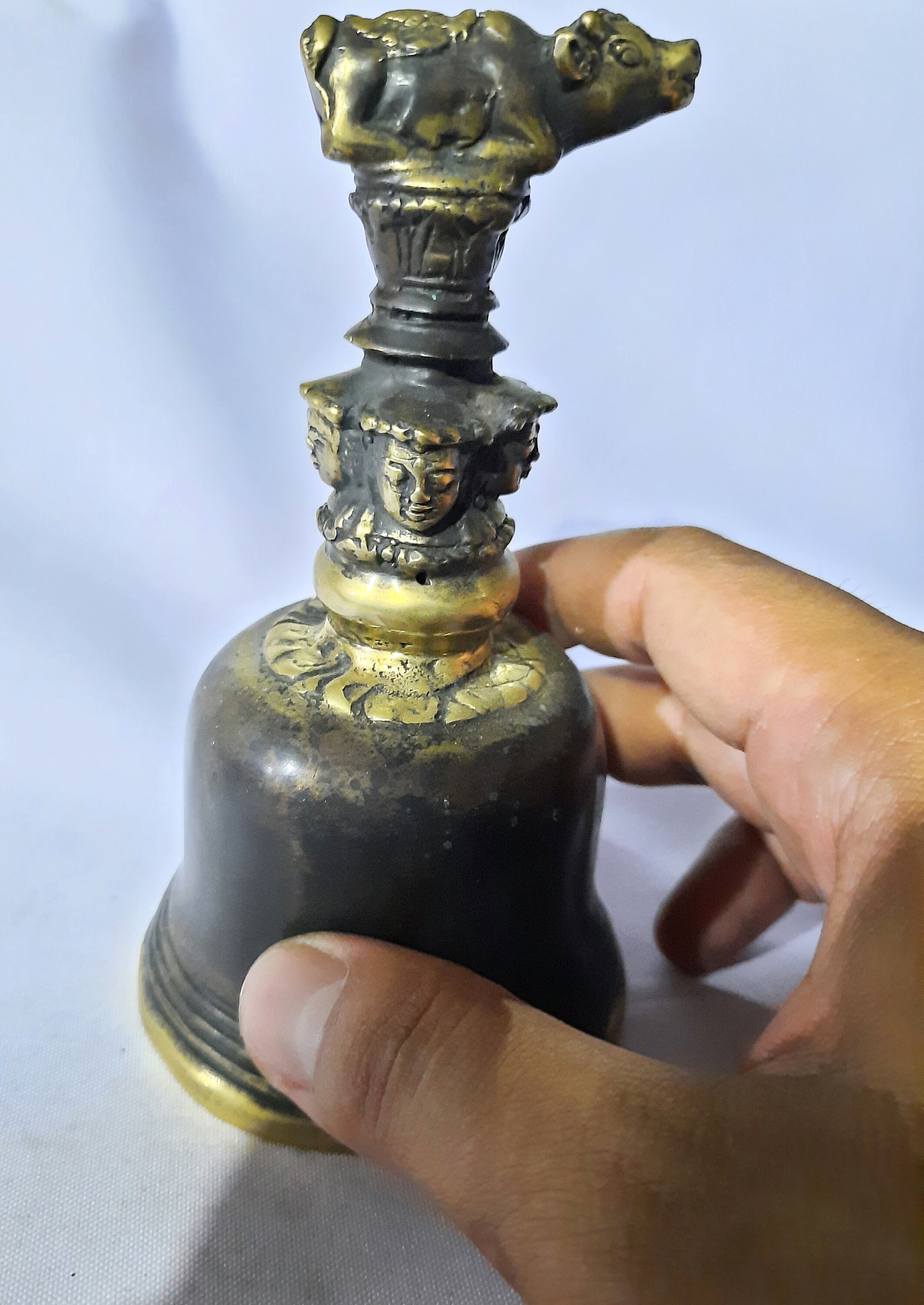 Antique Genta Balinese Ceremony Bell Bronze Meditation - Etsy