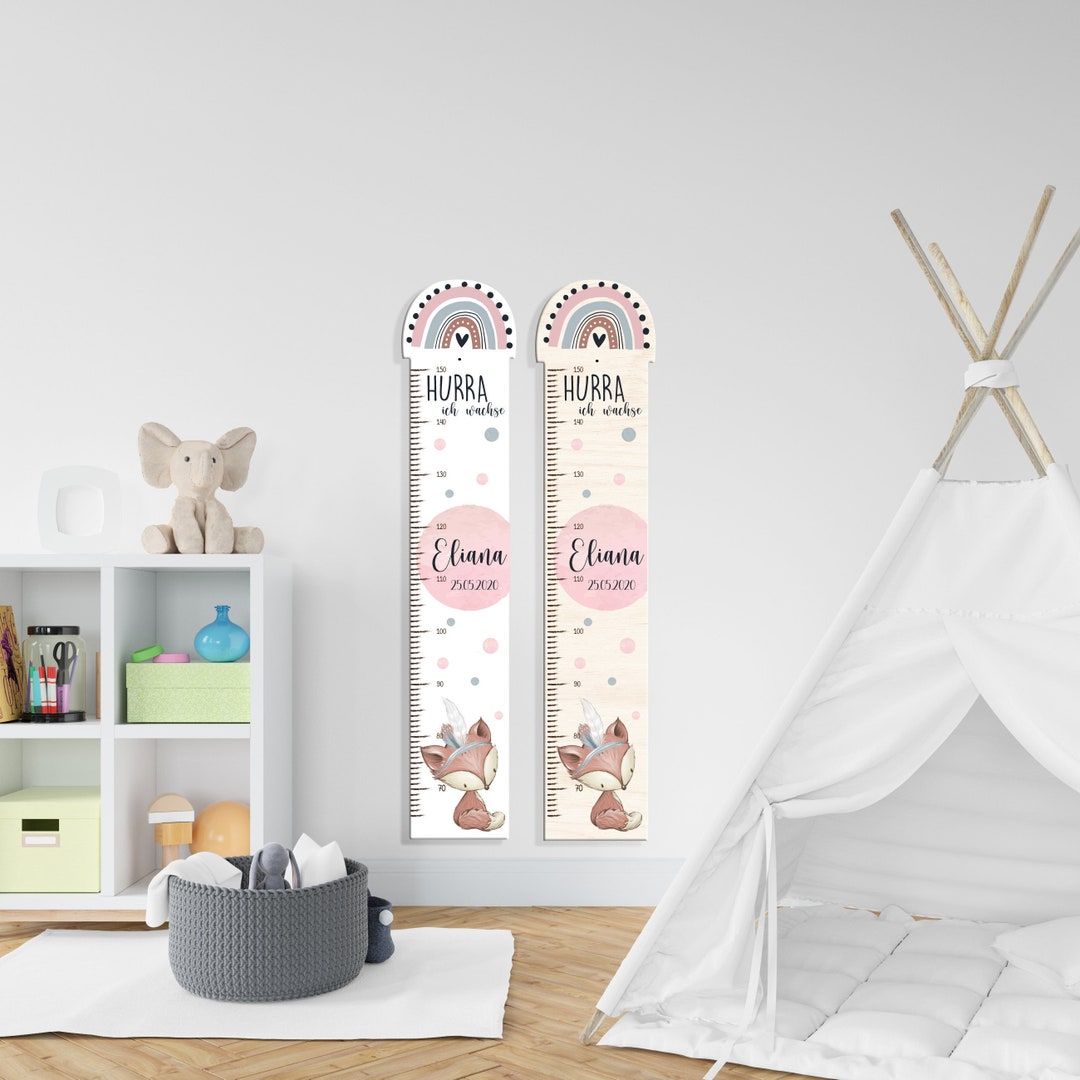 Personalized Measuring Stick 65 150 Cm Made of Wood/aluminium for ...