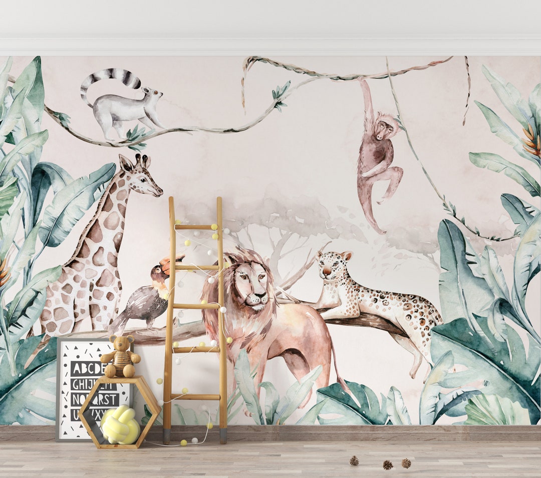 Tropical Flow Wallpaper, Photo Wallpaper, Self-adhesive Wallpaper ...