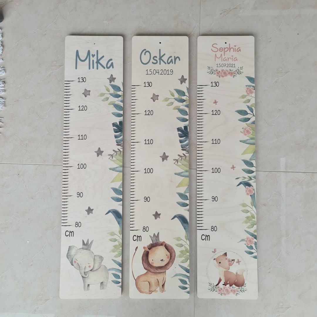 Children's Measuring Stick Personalized 65 -150 Cm, Measuring Bar ...
