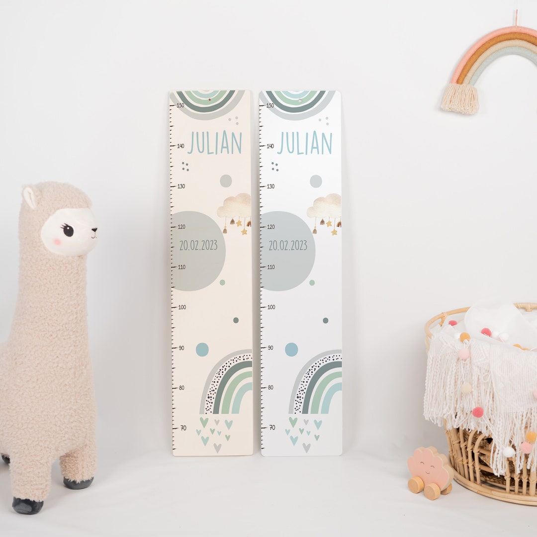 Personalized Children's Height Chart 65-150 Cm, Measuring Bar ...