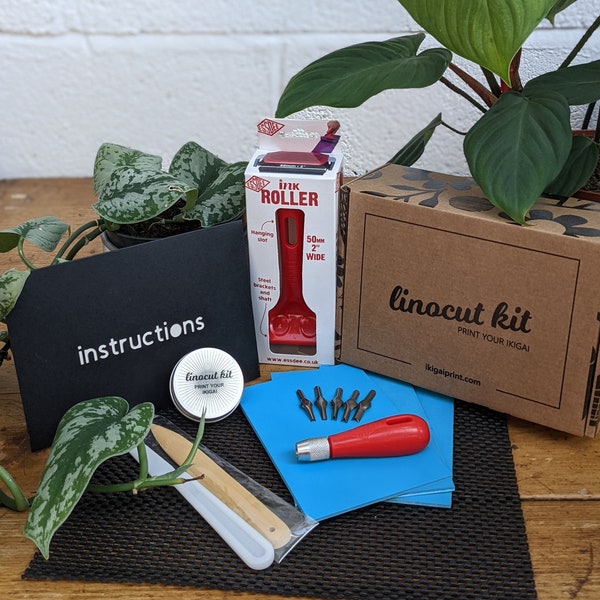 Linocut Kit - Etsy