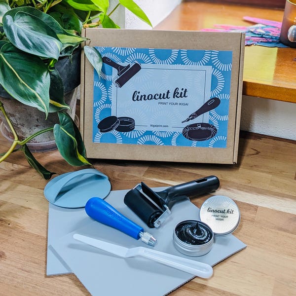 Lino Printing Kit - Etsy UK