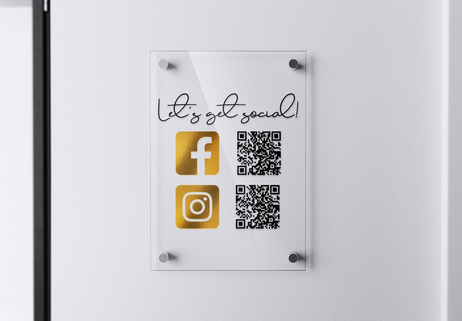 Custom Social Media QR Code SVG Cut File Silhouette Cut File - Etsy ...
