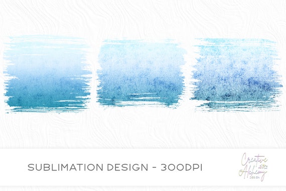 Blue Gradient Grunge Sublimation Backgrounds Sublimation | Etsy