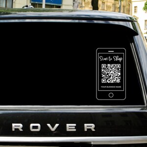 Custom Scan to Shop QR Code SVG Cut File Silhouette Cut File Cricut Cut ...