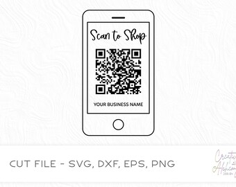 Shop Qr Code Svg - Etsy