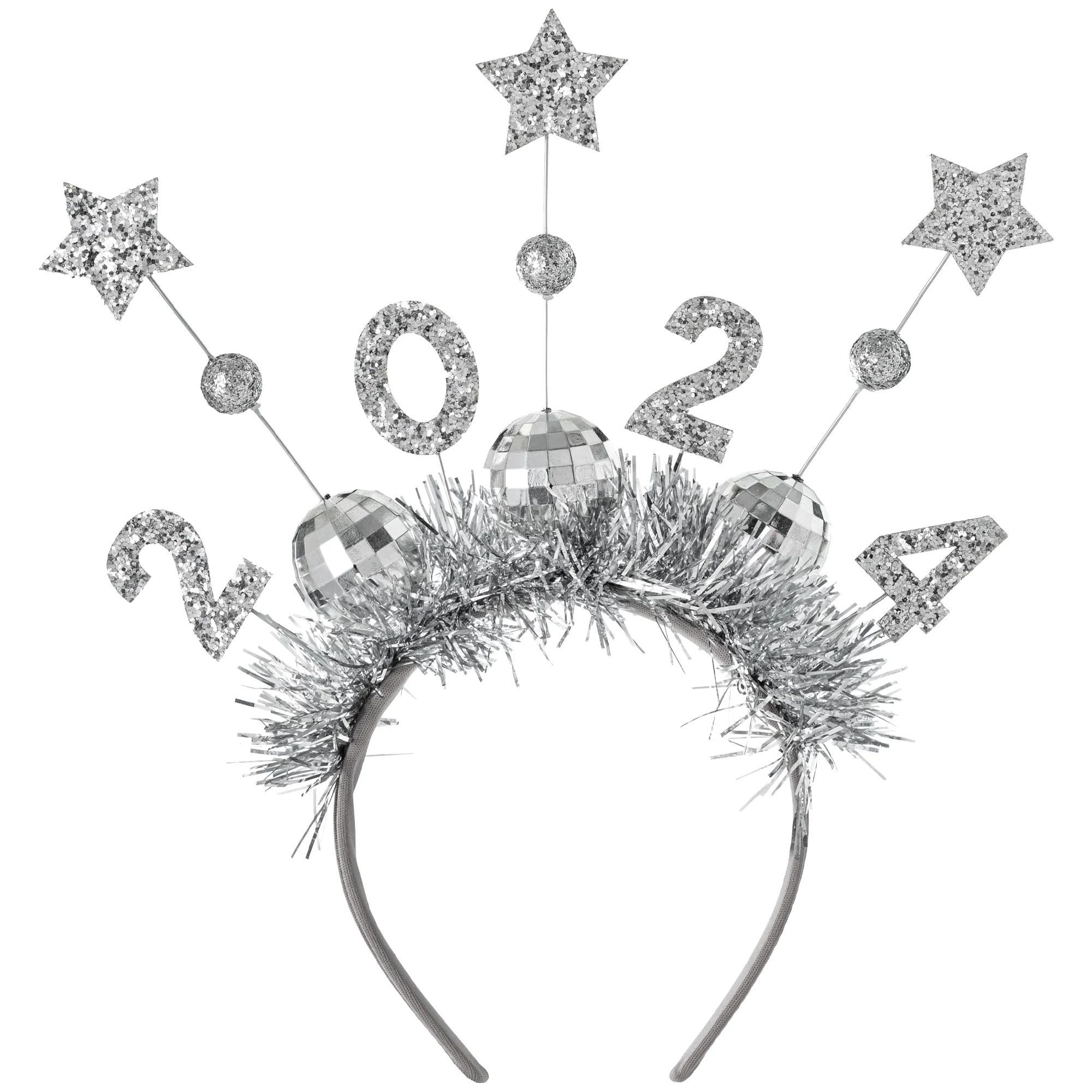 2024 Disco Ball Deluxe Headband: New Year's Eve Glamour - Etsy