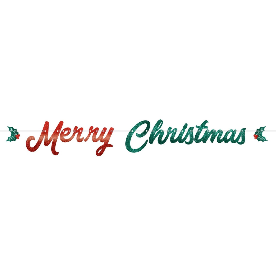 Merry Christmas Letter Banner - Etsy