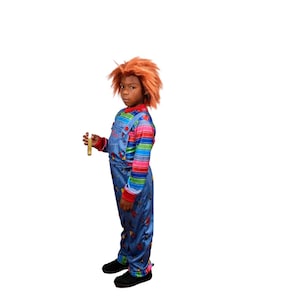 Chucky Overall Costume - Unleash the Killer Style - Etsy