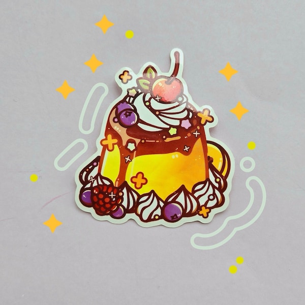 Asian Dessert Sticker - Etsy