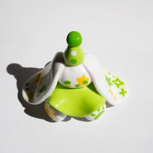 Clay Circus Desk Buddy, Cute Animal Clowns, Mini Polymer Decor Figurine ...