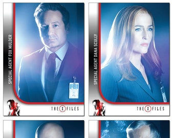 X-files Mulder & Scully Silhouettes - Etsy