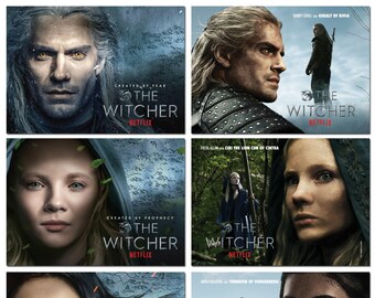 Netflix THE WITCHER Season 1 Netflix Show Promo Card 1 | Etsy