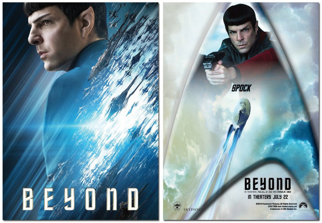 Star Trek Beyond - Promo Card - SPOCK - Etsy