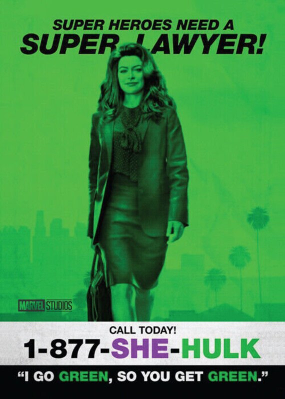 She hulk attorney at law - season 1 - promo card 3 - … - Gem