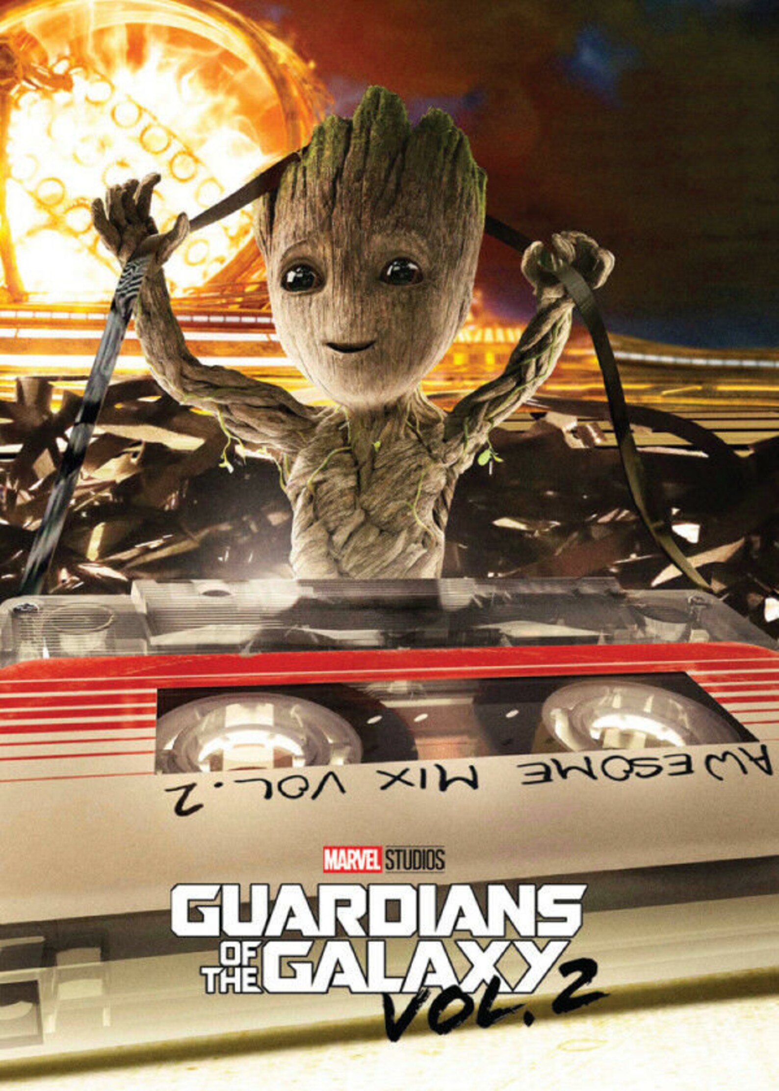 Guardians Of The Galaxy Vol. 2 Promo Card 5 Baby Groot | Etsy