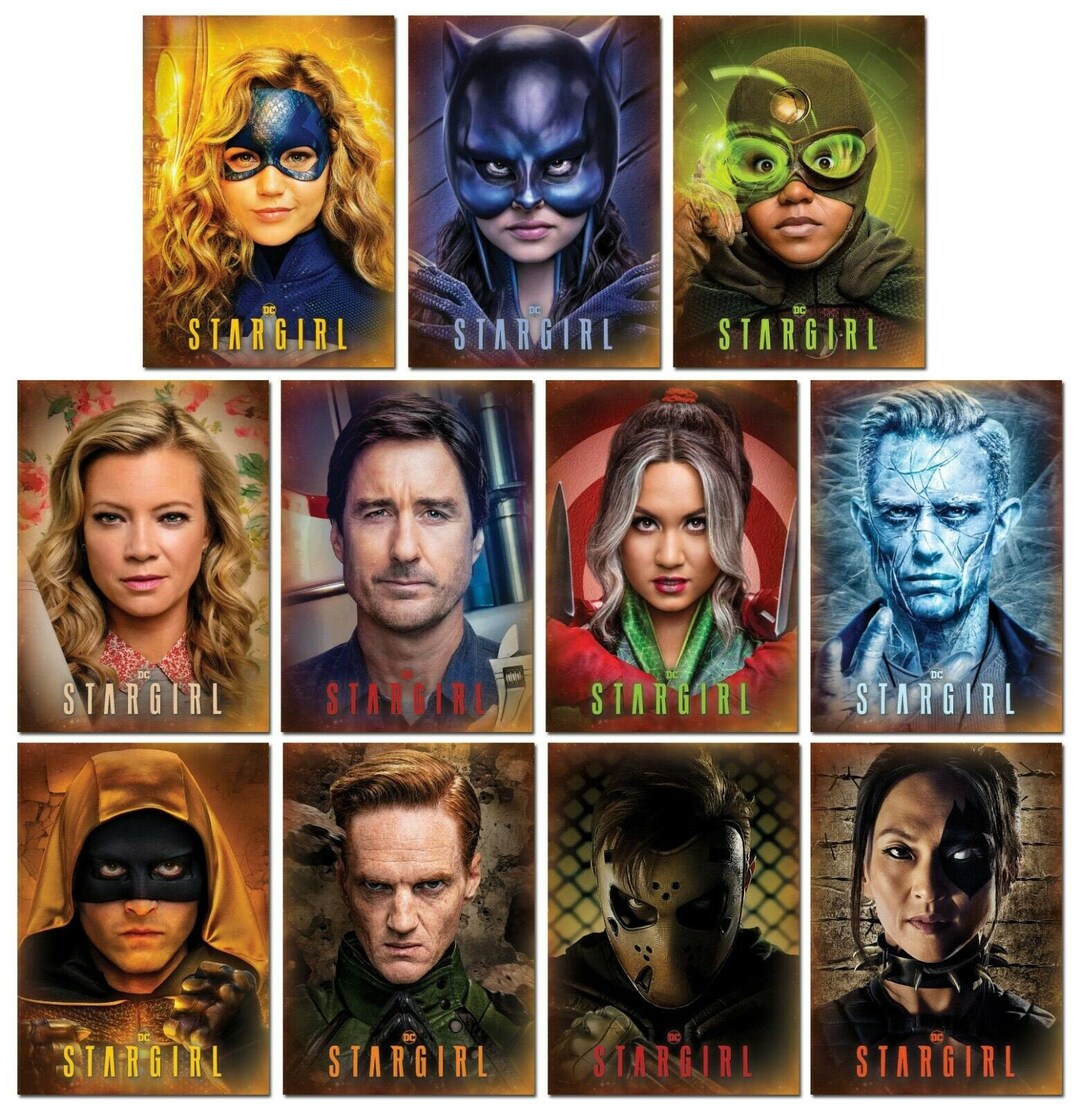 STARGIRL - Season 1 - CW Show - 11 Card Promo Set - Stargirl Wildcat ...
