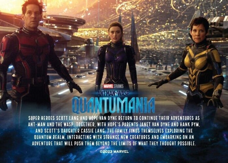 Ant-man and the Wasp: Quantumania - Promo Card #10 - Etsy