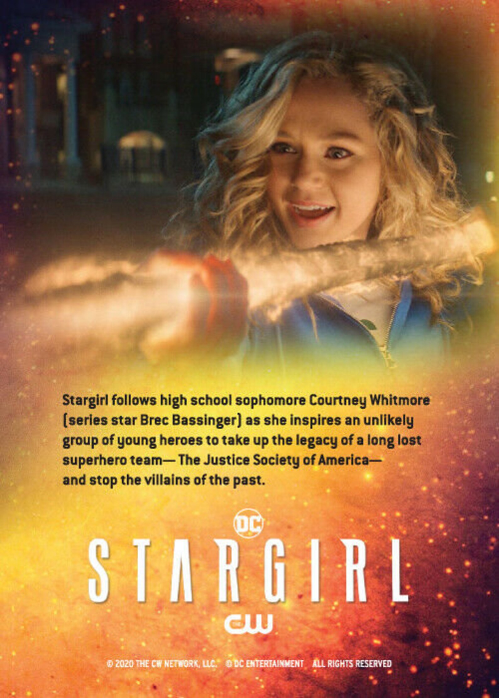 STARGIRL Season 1 CW Show Promo Card 2 | Etsy