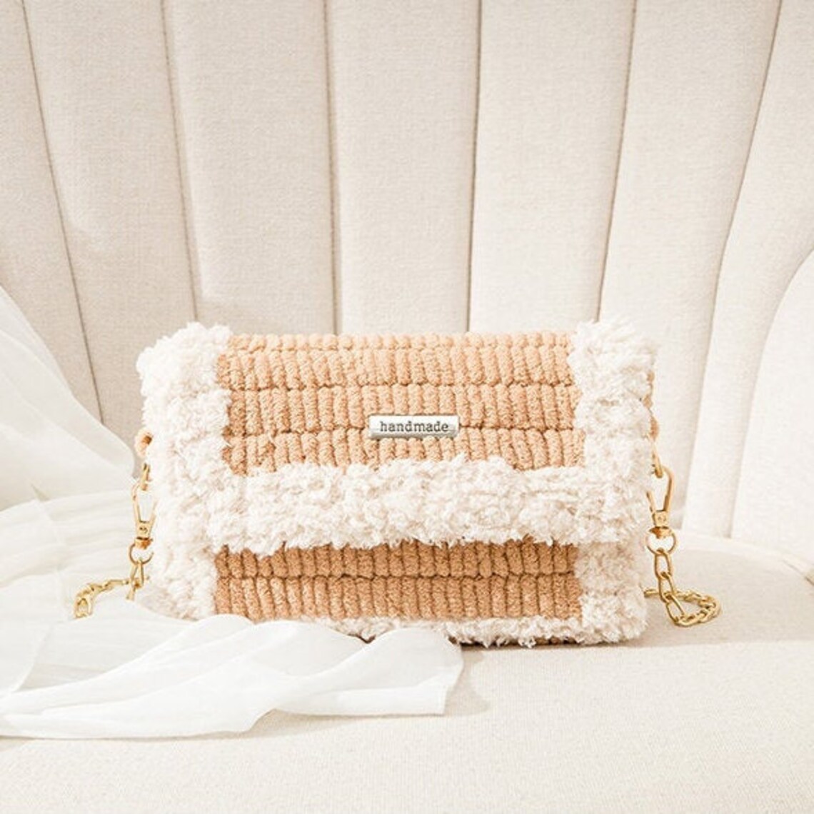 DIY Bag Kit With Tutorial Video | Plastic Canvas | Chain Bag | Chunky ...