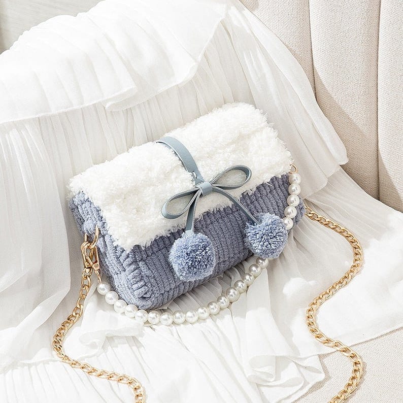 DIY Bag Kit With Tutorial Video | Plastic Canvas | Chain Bag | Chunky ...