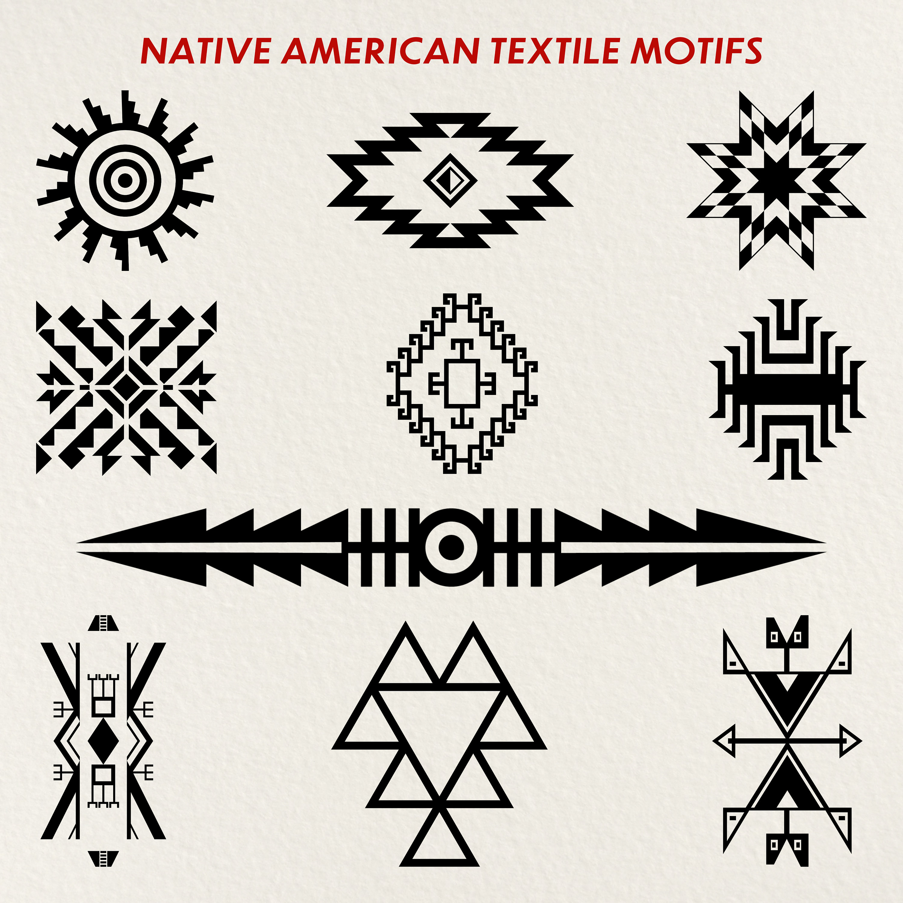 Native American 100 Symbols Bundle Png , Jpg , Pdf , Svg , Eps Files ...