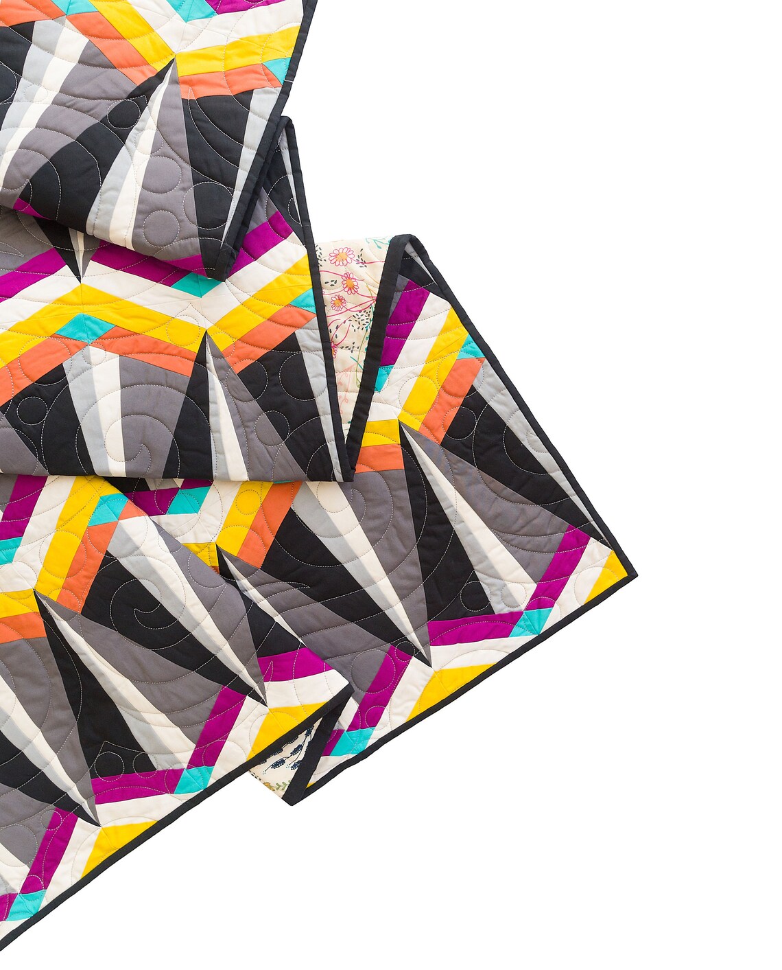 Skye Quilt Pattern PDF Download - Wall Hanging, Crib, and Throw Sizes ...