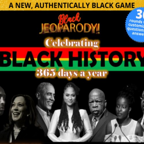 Black Jeoparody Juneteenth Edition Virtual Zoom Game - Etsy