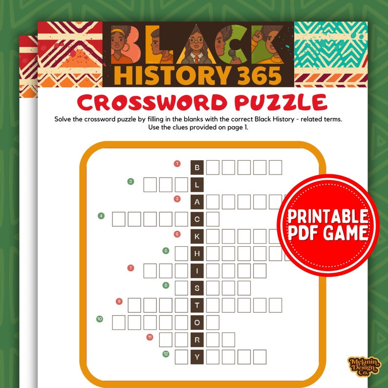 Black History 3 Game Bundle | Group Activity | Office Games | Printable ...