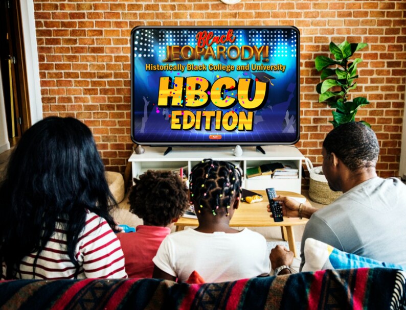 Black Jeoparody! - HBCU Edition - Virtual Zoom Game - Powerpoint Game ...