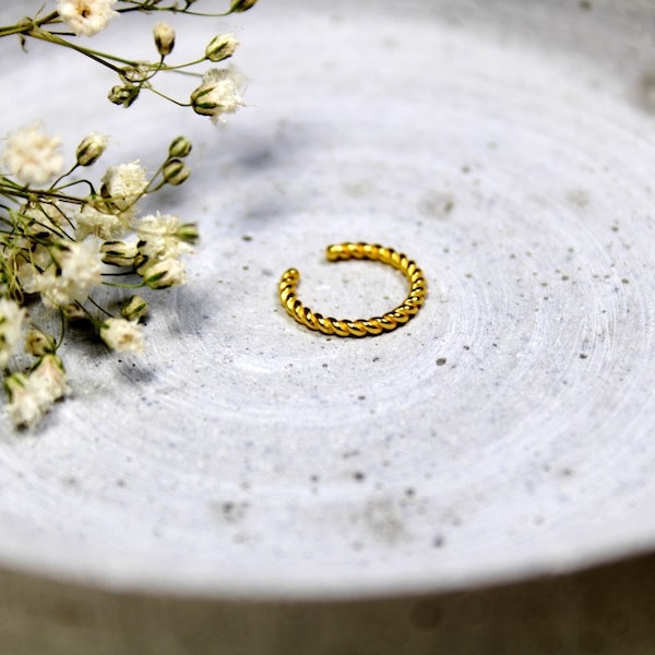 Curved Ear Cuff - Etsy