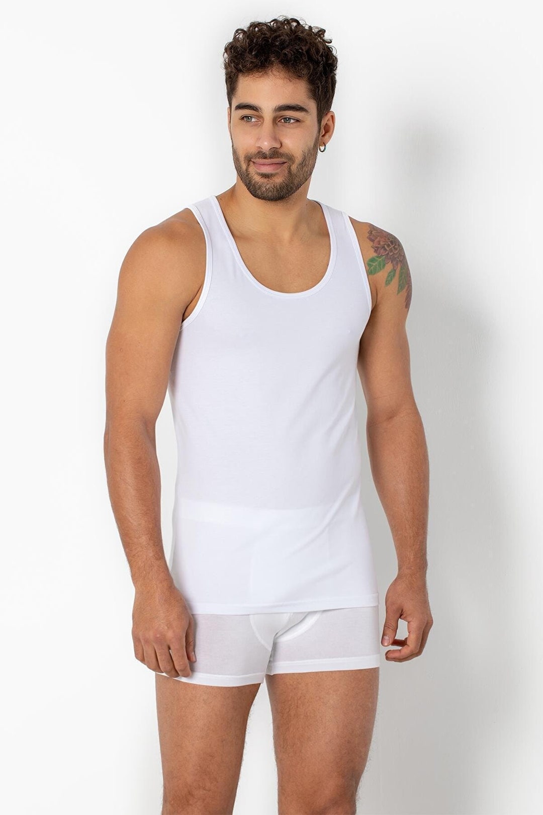 Men's Classic Strap 100% Cotton Undershirt, Special Fabric and Vintage ...