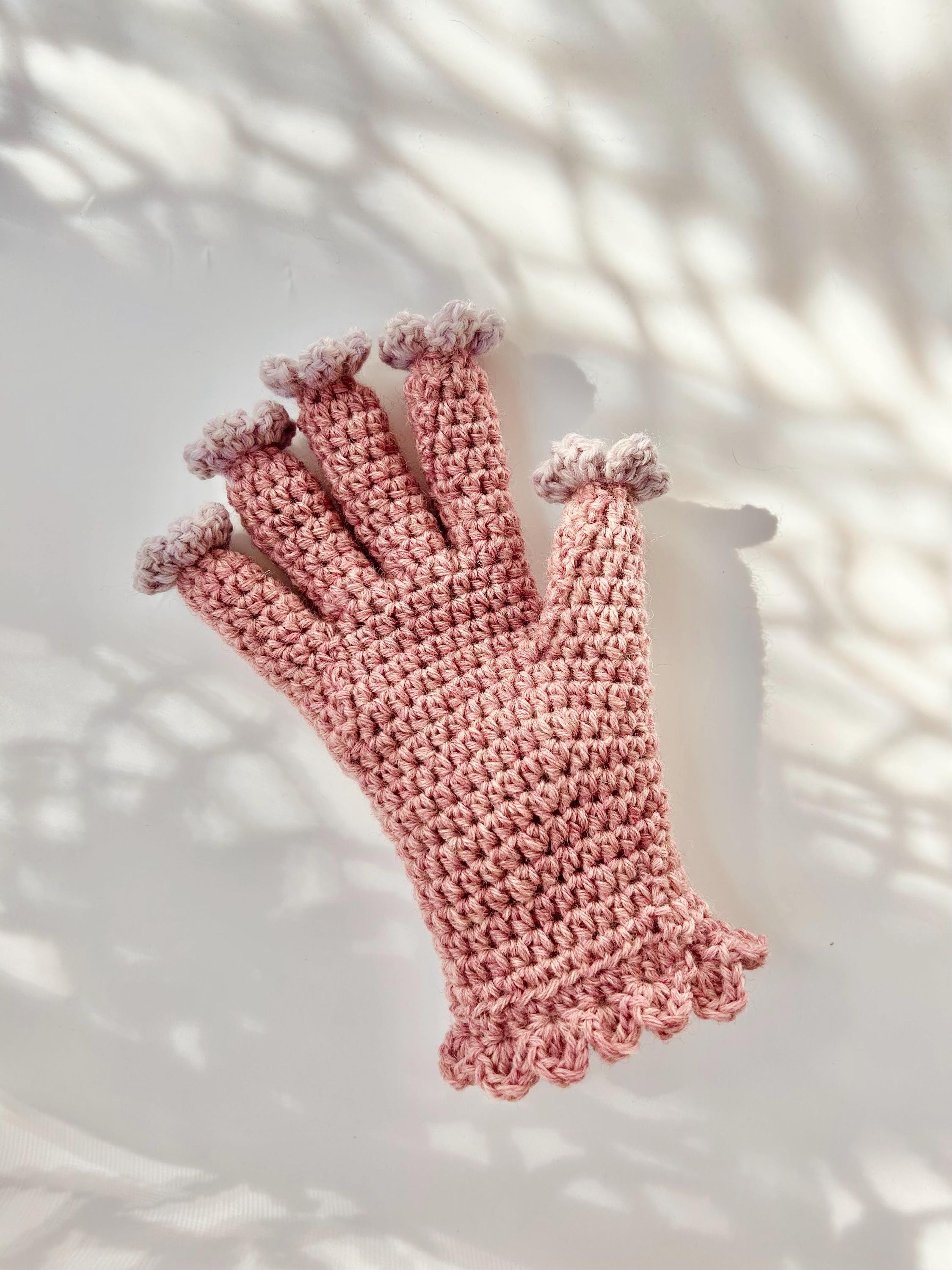 Flower Bouquet Gloves | Crochet Gloves - Etsy