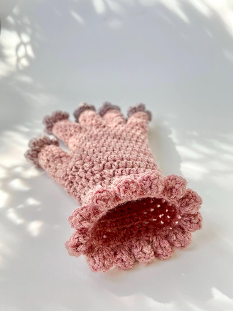 Flower Bouquet Gloves | Crochet Gloves - Etsy