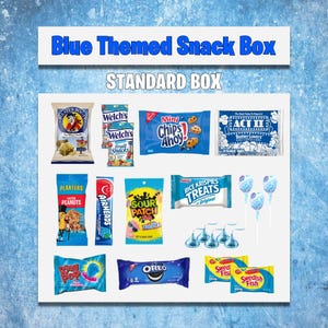Blue Snacks - Blue Snack Box | Out of the Blue Gift Box | Blue Gift ...