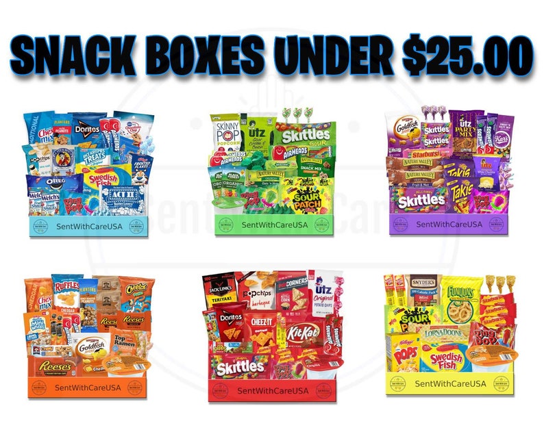 Blue Snacks - Blue Snack Box | Out of the Blue Gift Box | Blue Gift ...