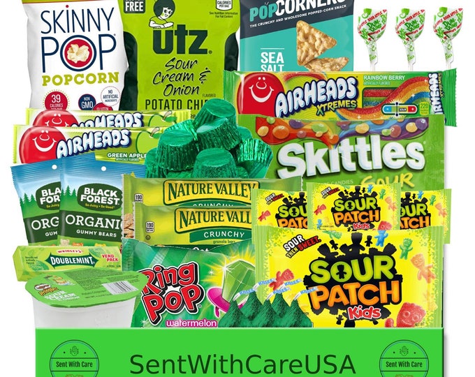 Color Coded Snack Box - Etsy