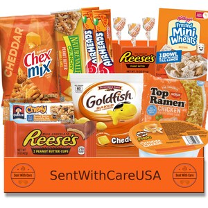 Color Themed Snack Box Color Party Gift Out of the Blue Gift Red ...