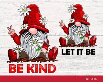 Peace Gnome Png | Etsy