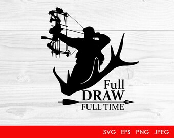 Bow Hunting Vector | Etsy