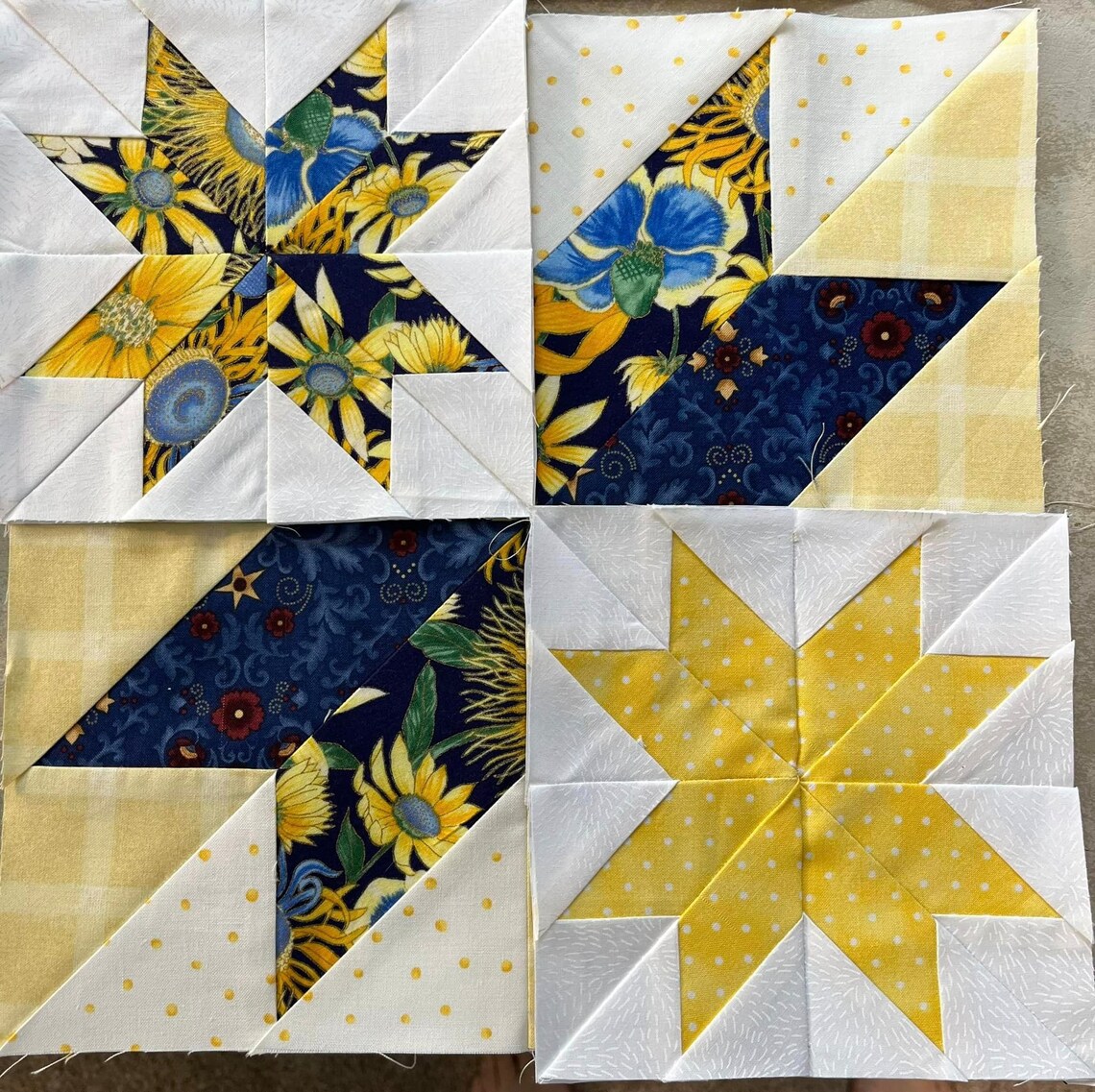 BLOCK 15 Mix and Match 9" Foundation Paper Piecing Quilt Block Pattern ...