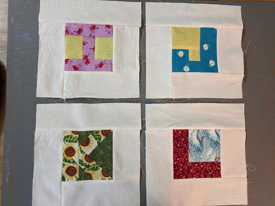 PDF PATTERNS 4" Block Letters Foundation Paper Piecing - Full English ...