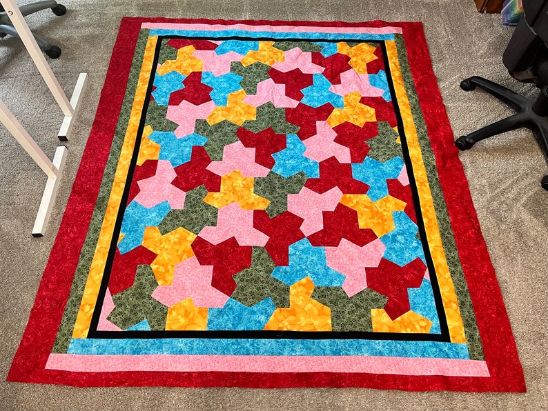 Einstein Tile / Einstein Shape Quilt Pattern - PDF Only (***READ FULL ...