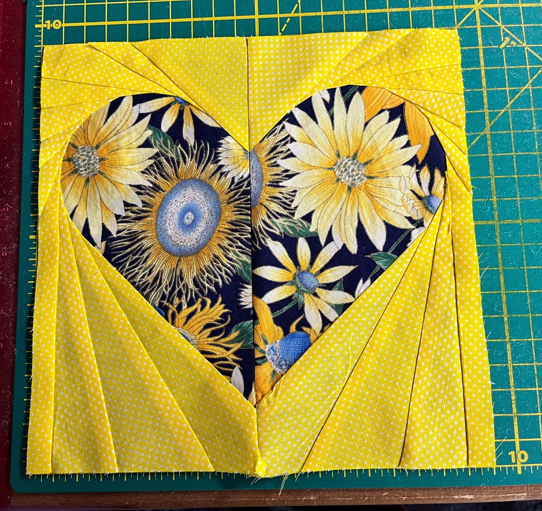BLOCK 16 Mix and Match 9" Foundation Paper Piecing Quilt Block Pattern ...