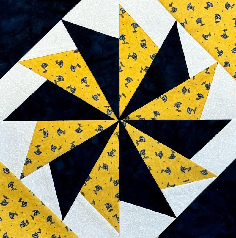 BLOCK 13 Mix and Match 9" Foundation Paper Piecing Quilt Block Pattern - PDF Only - Pinwheel ...