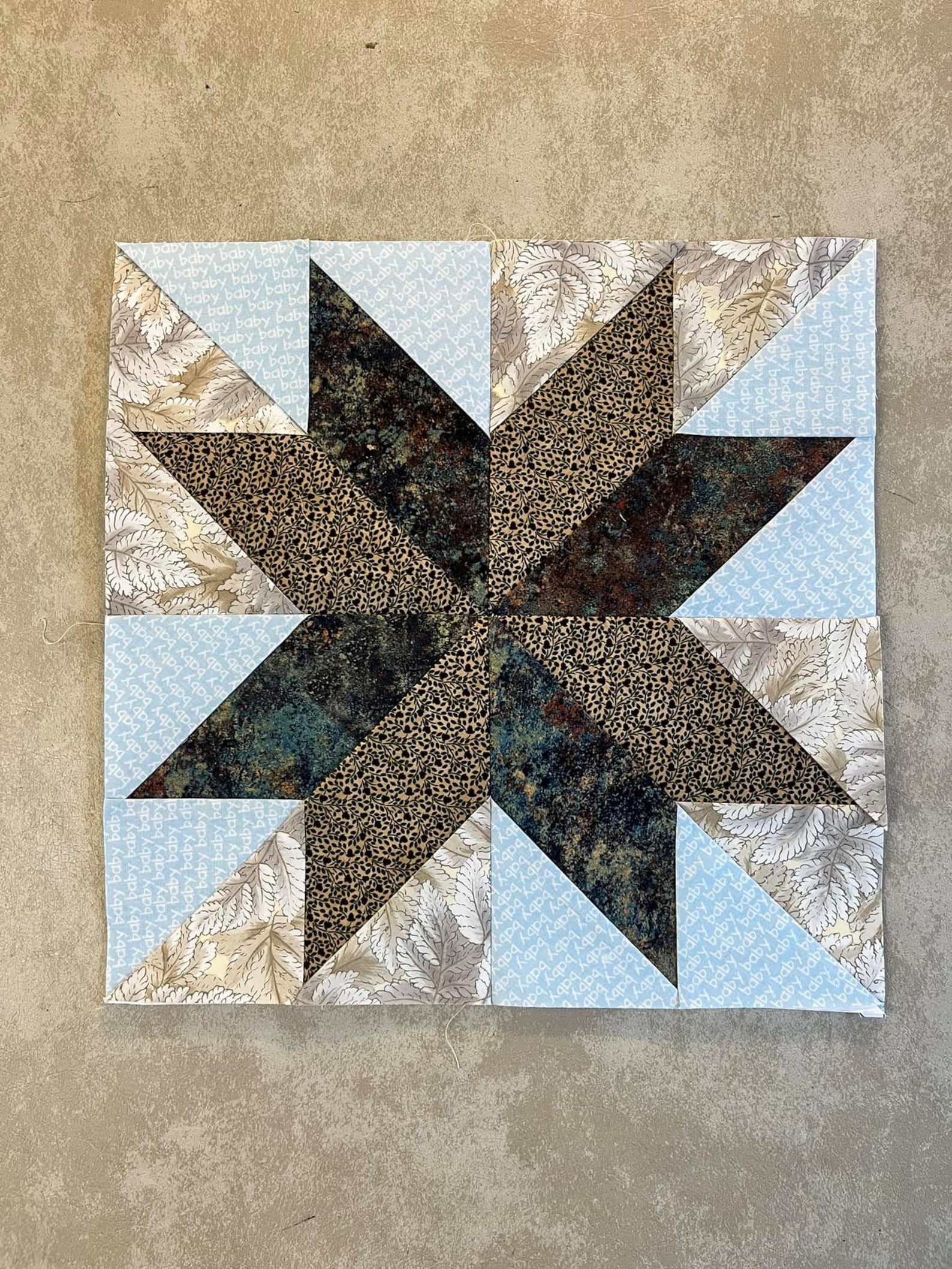 BLOCK 15 Mix and Match 9" Foundation Paper Piecing Quilt Block Pattern ...