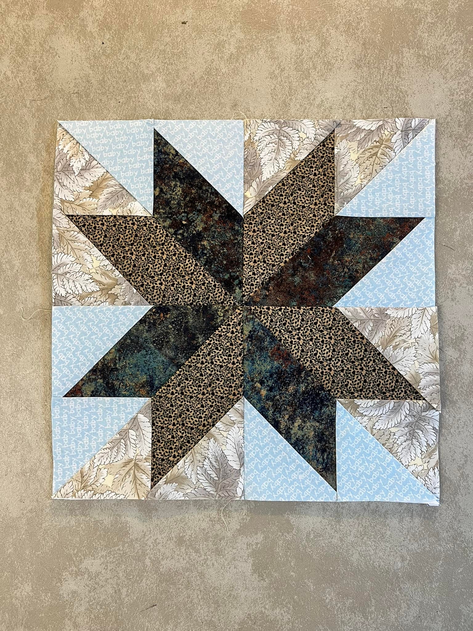 BLOCK 15 Mix and Match 9" Foundation Paper Piecing Quilt Block Pattern ...